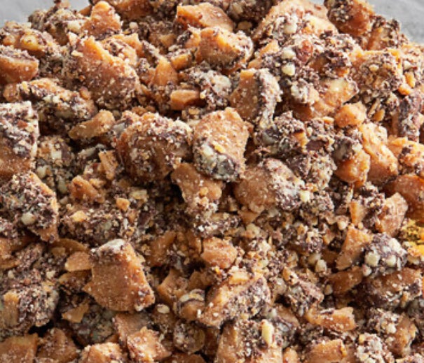 8 oz. Toffee Bits | Two Sister's Candy