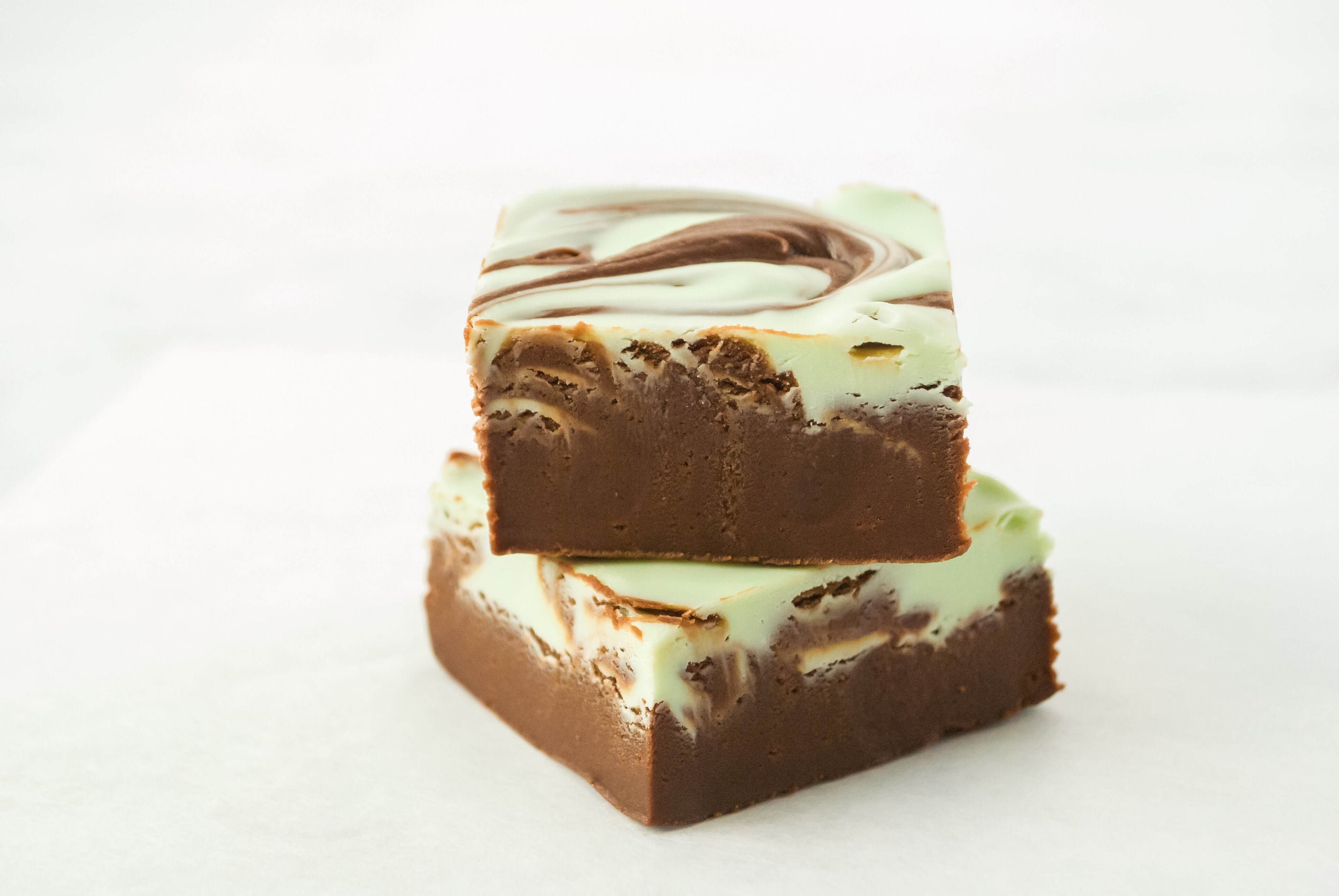 Dark Chocolate Mint Fudge | Two Sister's Candy
